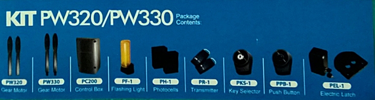 POWERTECH Swing Gate Openners KIT PW320/PW330 – Thanadet Engineering